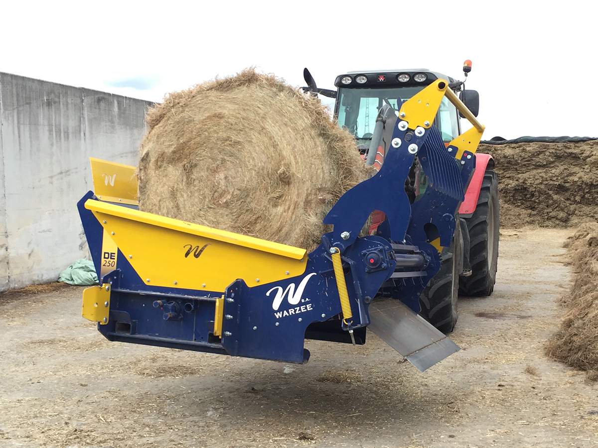 Maşină de derulat baloţi rotunzi – Eqinto – distribuitor de utilaje ...