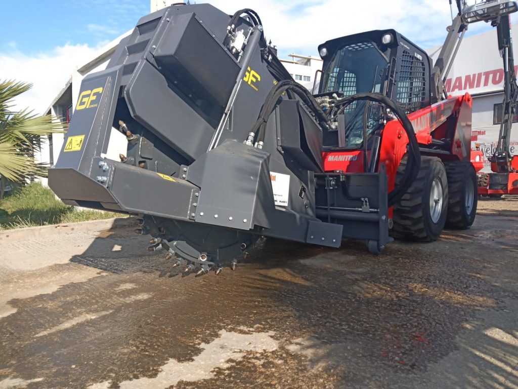 Trencher cu disc pentru săpat șanțuri în construcții – Eqinto ...
